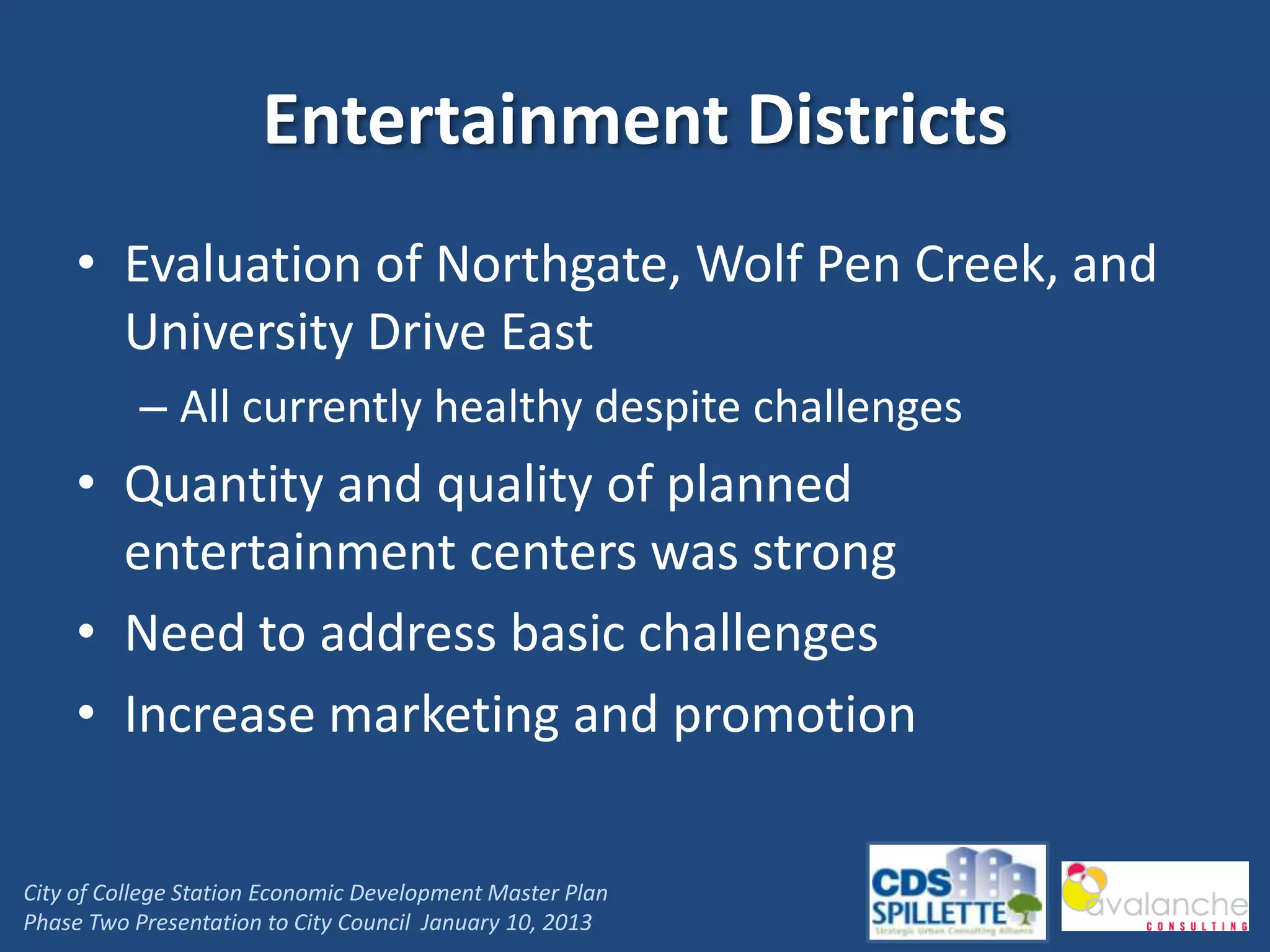 Economic Development Plan Phase II Update | PPTX | Developmental Sites ...