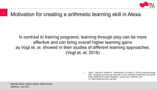 Speech-based Learning with Amazon Alexa | PPT