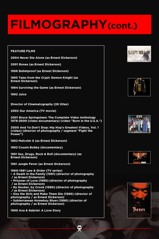 Ernest Dickerson Family