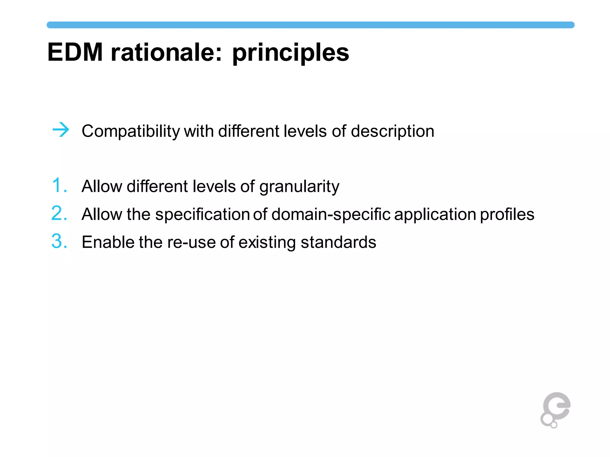 Mapping cross-­domain metadata to the Europeana Data Model (EDM) - EDM introduction | PDF
