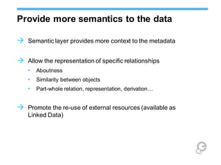 Mapping cross-­domain metadata to the Europeana Data Model (EDM) - EDM introduction | PDF