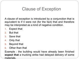 Adverbial Clause | PPTX | Law