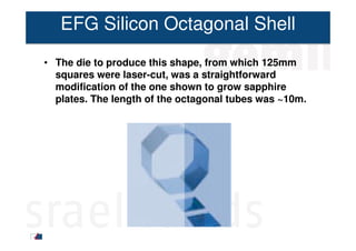 Ed Mlavsky - EFG Silicon Solar Cells | PDF