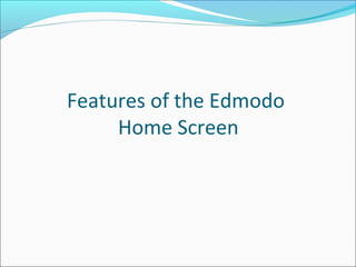 EDMODO - A Student Quick-Start Guide | PPT | Internet for Beginners ...