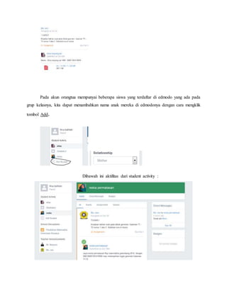 Edmodo as parent | PDF