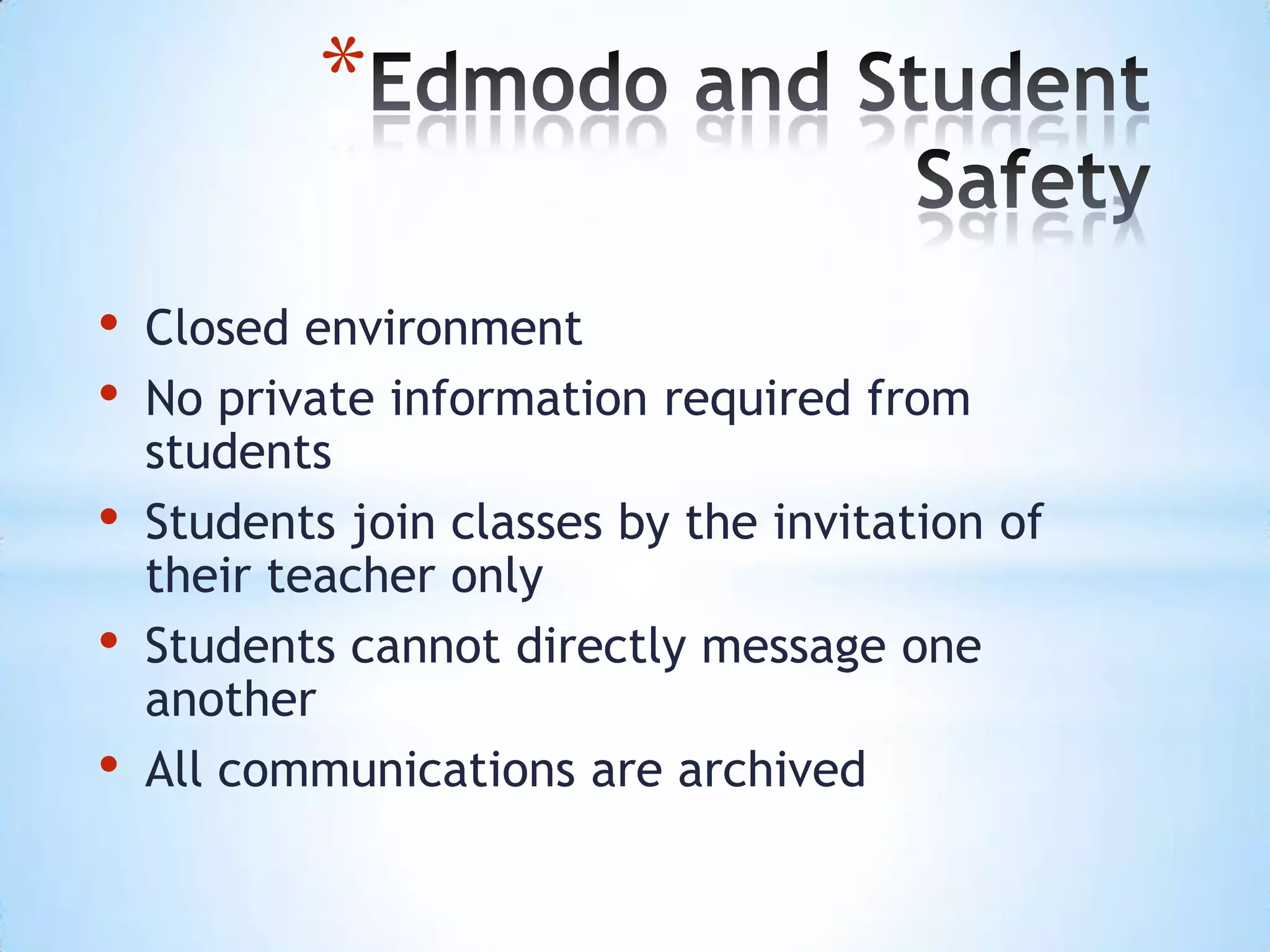 Edmodo for parents | PPTX