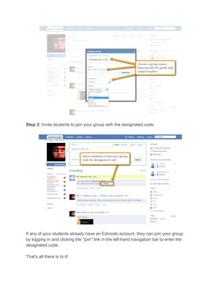 Edmodo for teachers guide | PDF