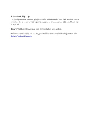 Edmodo for teachers guide | PDF