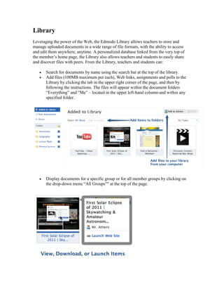 Edmodo For Teachers Guide | PDF | Computing | Technology & Computing