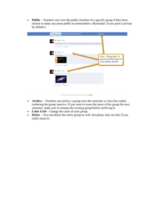 Edmodo For Teachers Guide | PDF | Computing | Technology & Computing