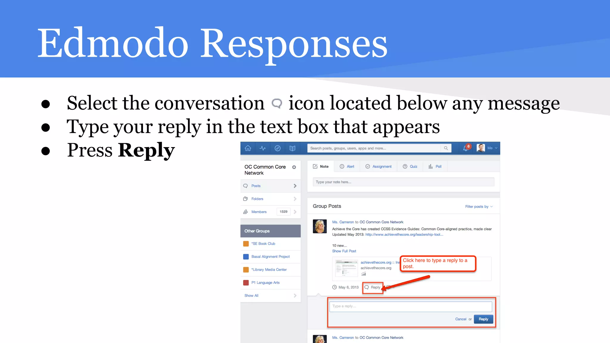 Edmodo guide | PPT