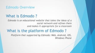 The Edmodo Guides for Teacher | PDF | Homework and Study | Education