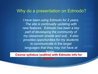 Edmodo presentation | PPTX