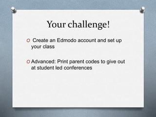 Introduction to Edmodo | PPTX