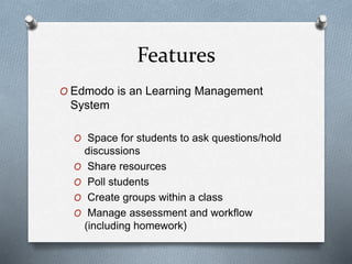 Introduction to Edmodo | PPTX
