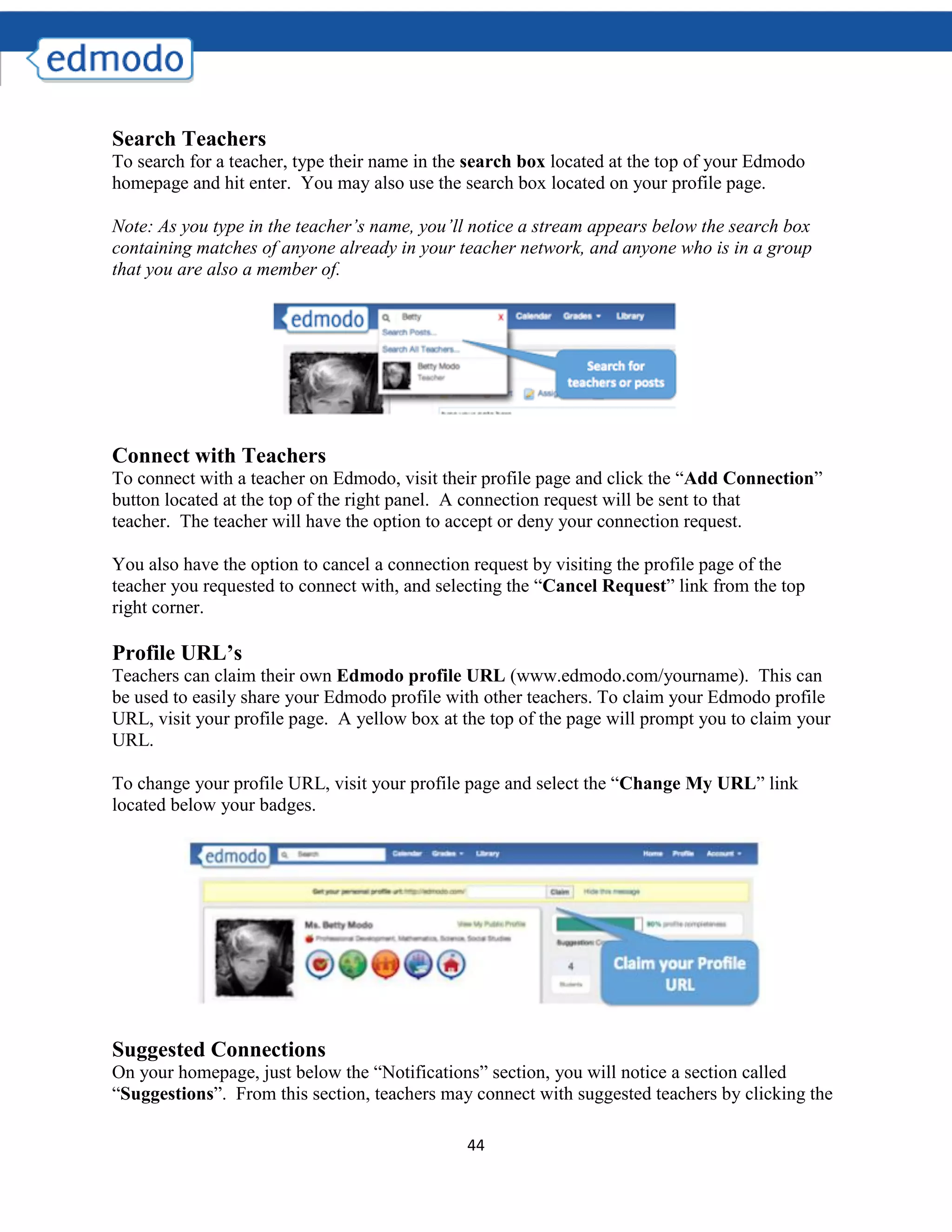 Edmodo teacher guide | PDF