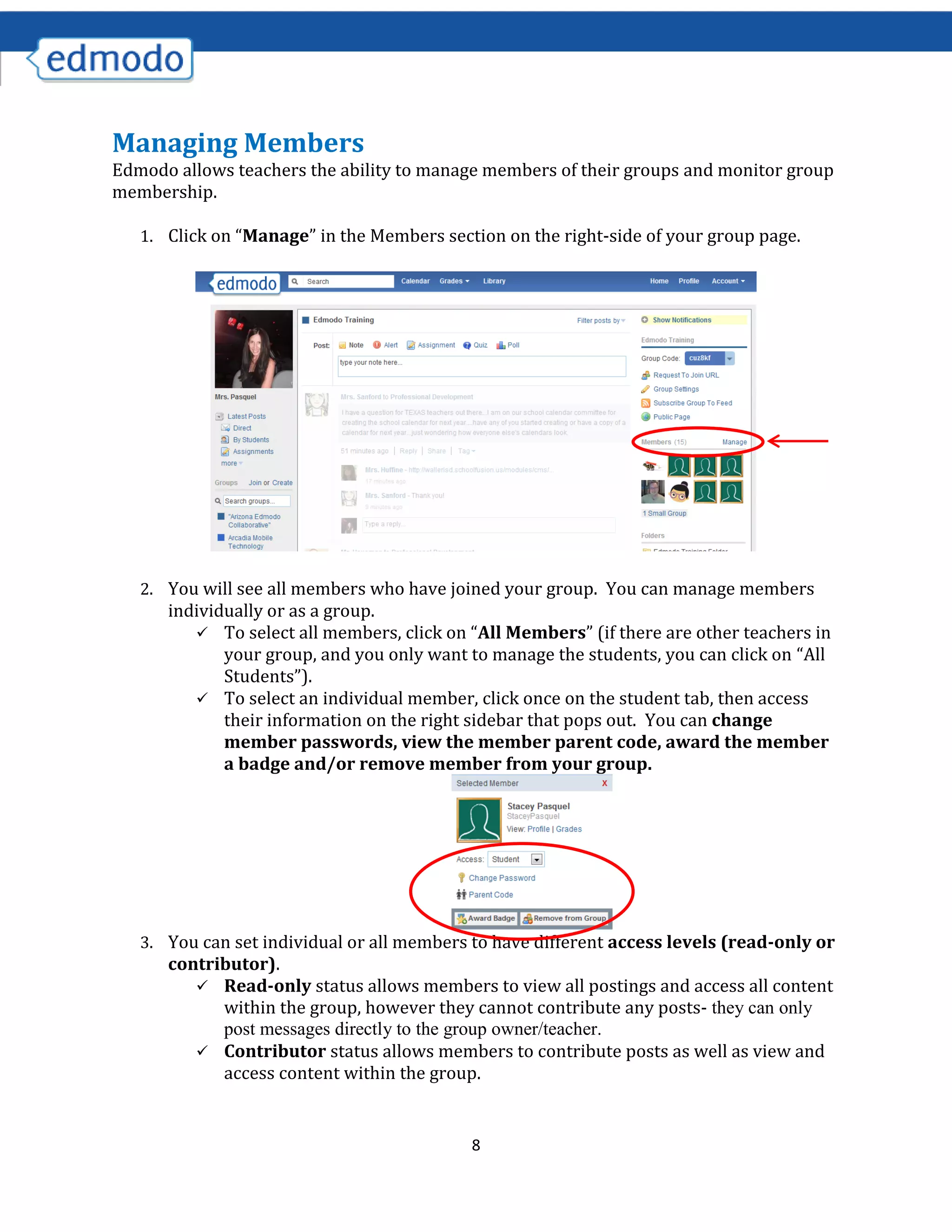 Edmodo teacher guide | PDF