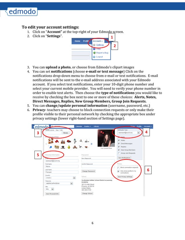 Edmodo teacher guide | PDF