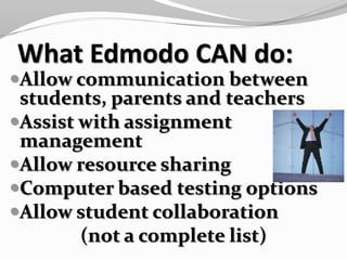 Edmodo training session i | PPTX