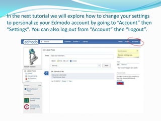 Edmodo Tutorial 2 | PPT