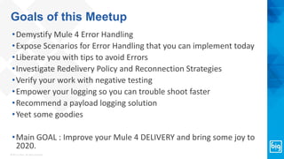 Virtual Meetup: Mule 4 Error Handling and Logging | PDF | Cloud ...