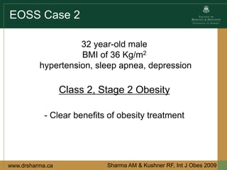 Edmonton obesity staging system | PPTX