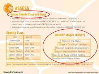 Edmonton obesity staging system | PPTX