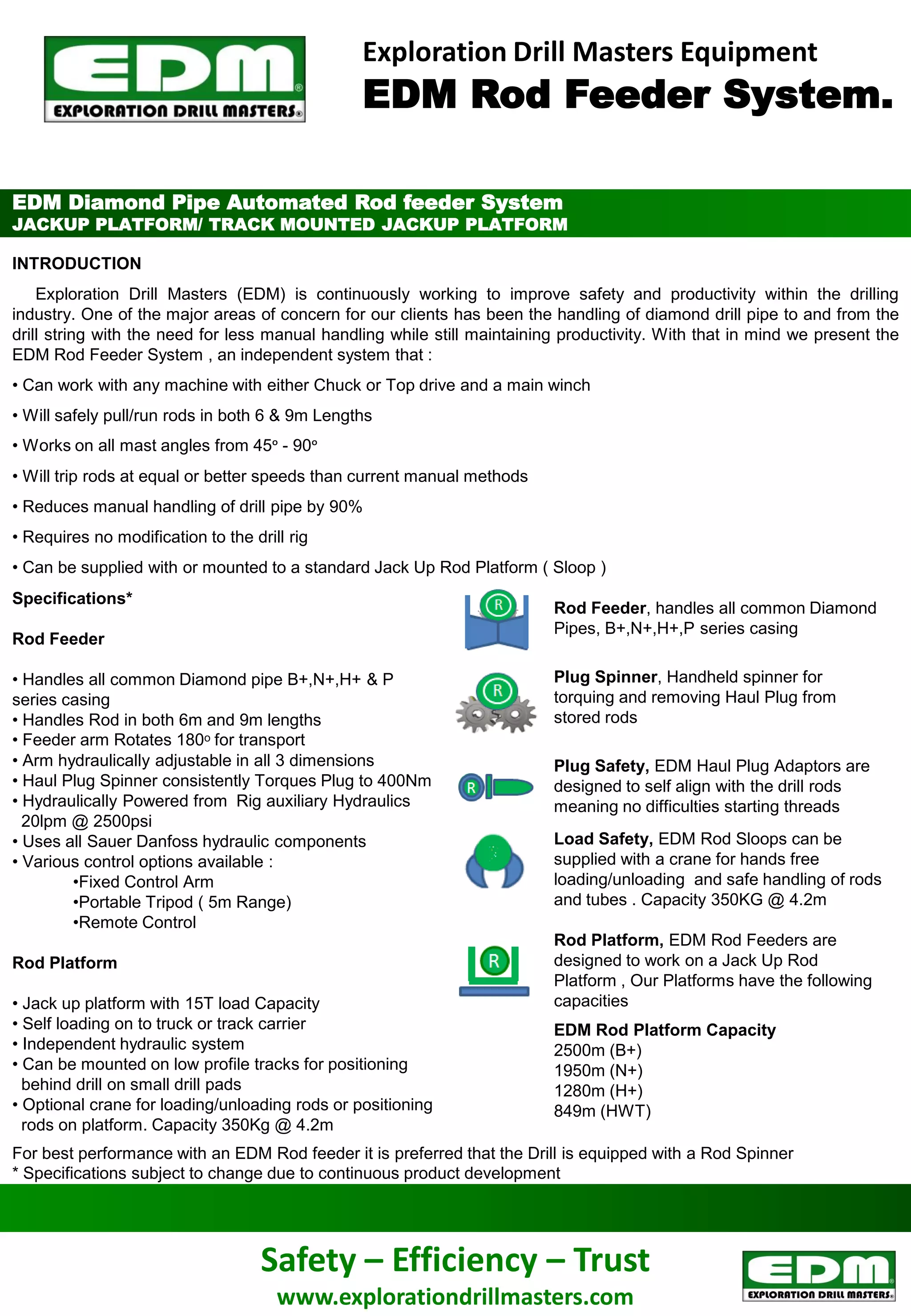 Edm rod feeder track truck eng-ver 3 | PDF