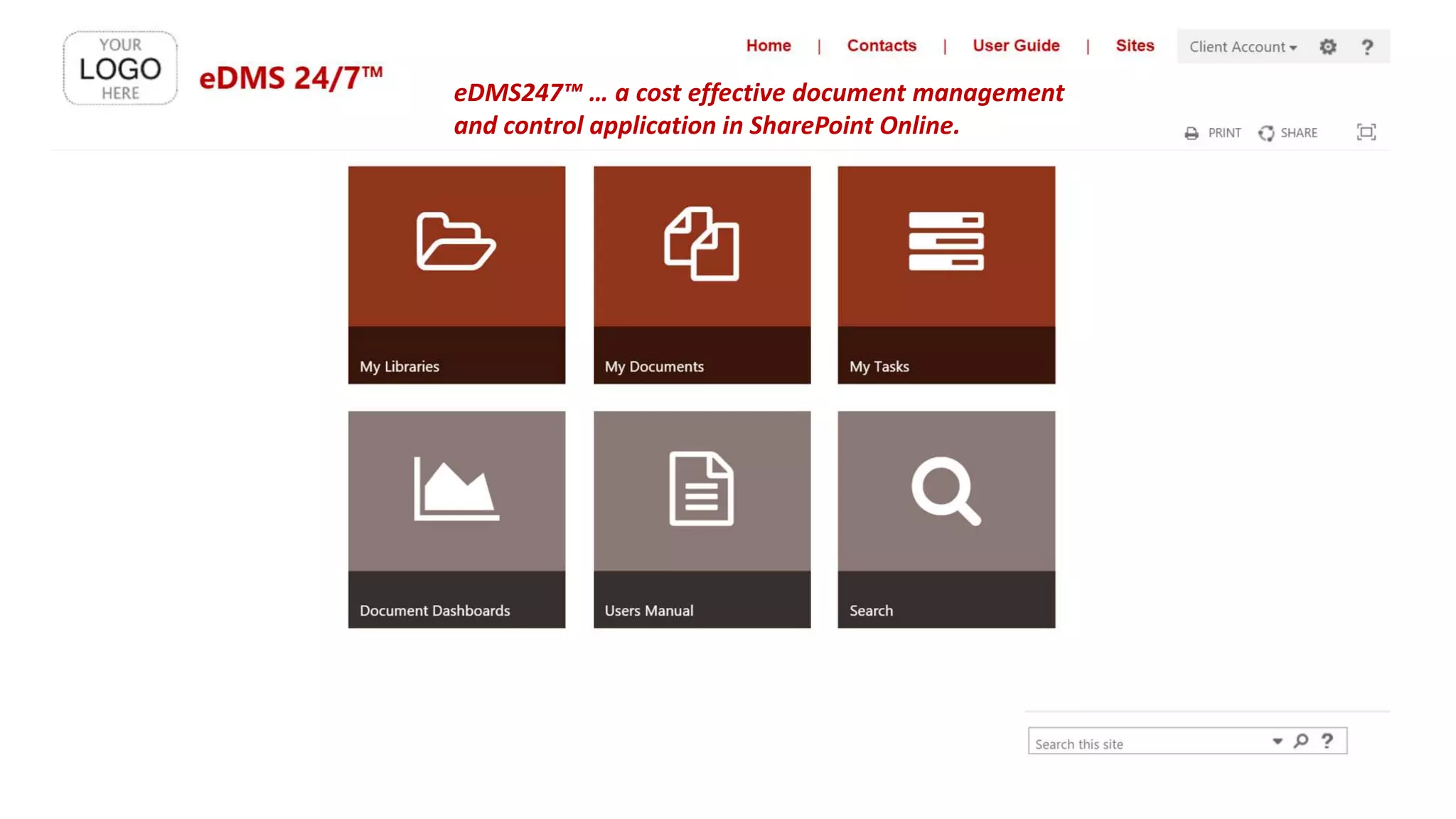 eDMS247 document control application | PPTX
