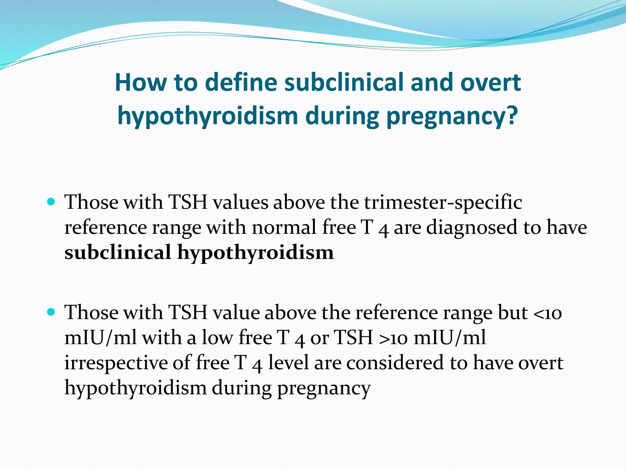 Thyroid disorders in pregnancy | PPTX