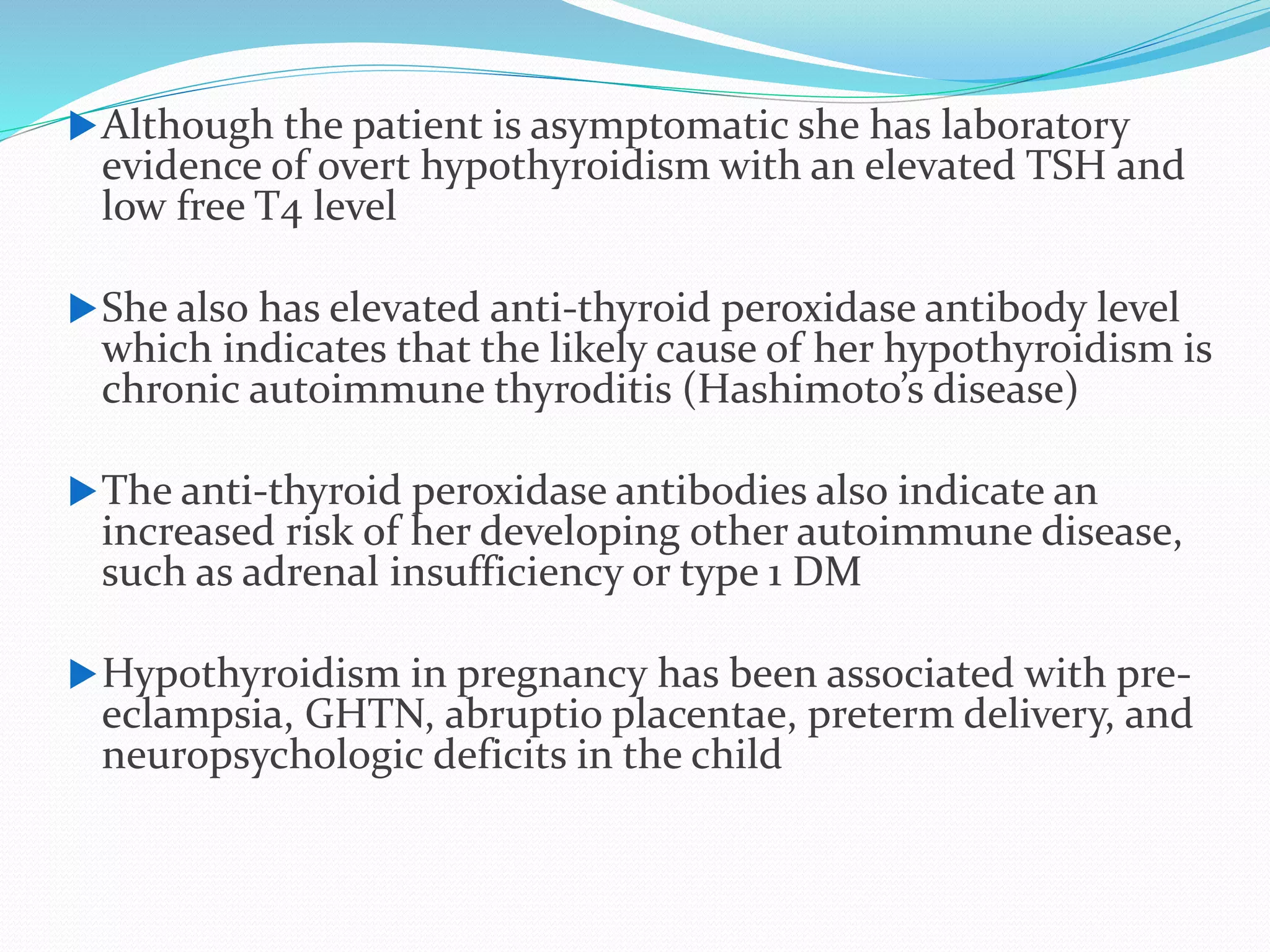 Thyroid disorders in pregnancy | PPTX