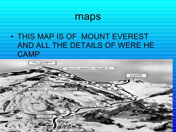 Edmund Hillary Map