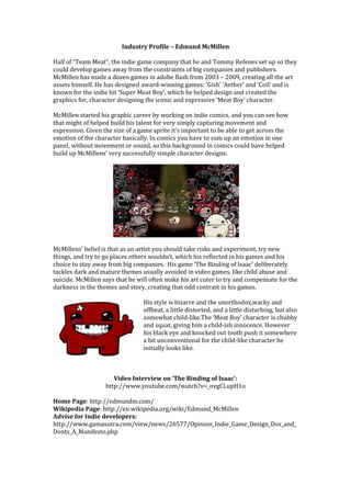 Industry Profile | DOCX | Video Gaming