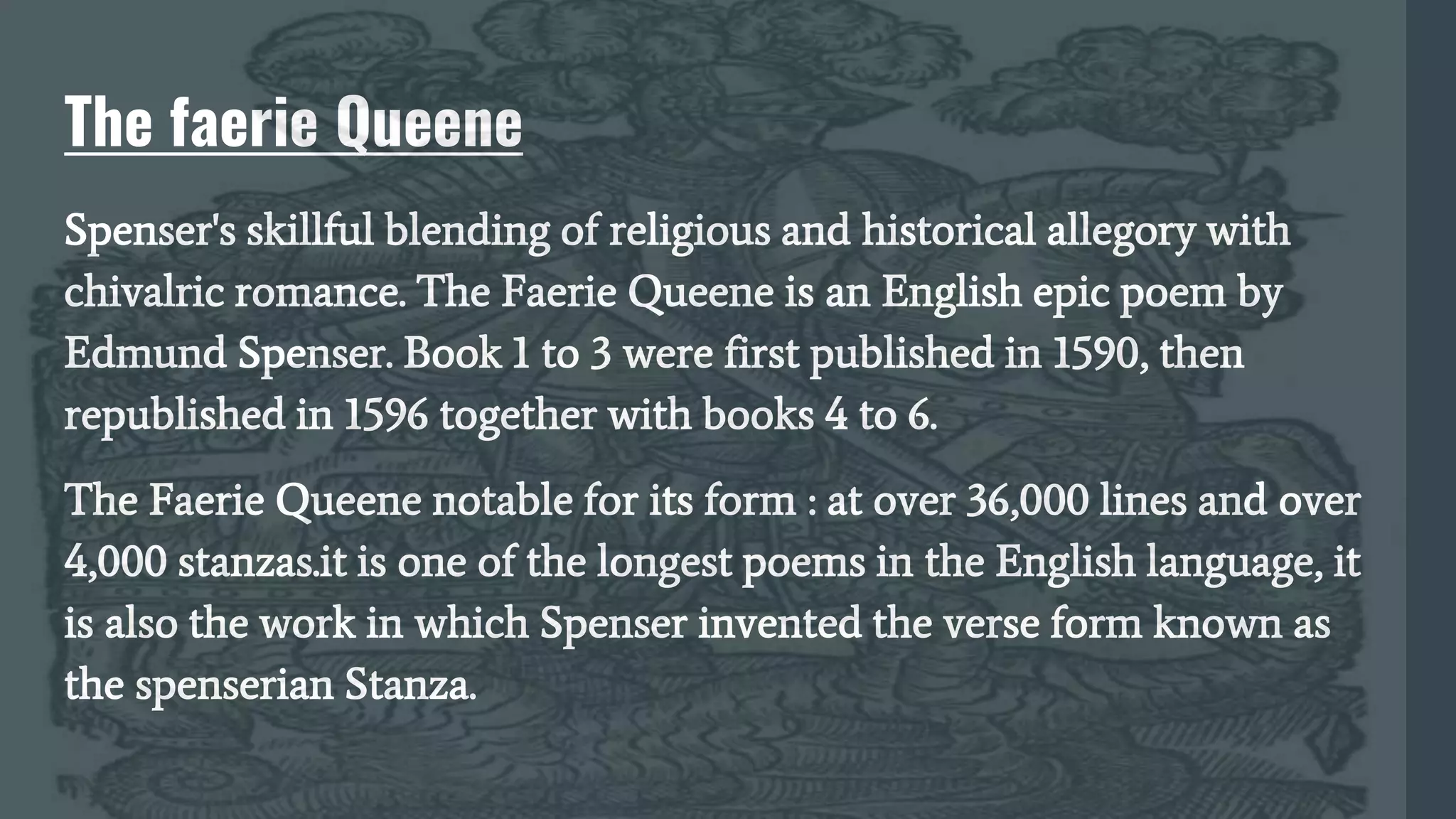 Edmund spenser | PPTX