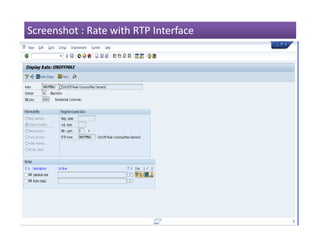 EDM Use of RTP Interface in Rate | PDF