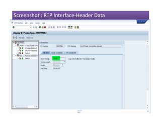 EDM Use of RTP Interface in Rate | PDF