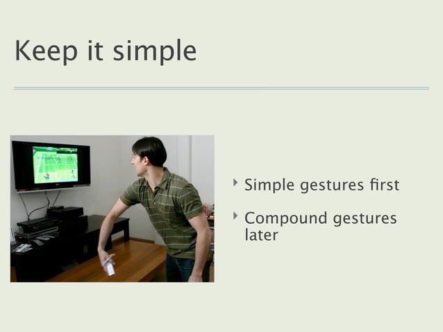 Exploratory Game Design For New User Interfaces Ppt