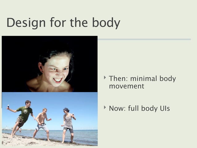 Exploratory Game Design For New User Interfaces Ppt