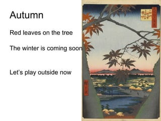 Season of haiku | PPT