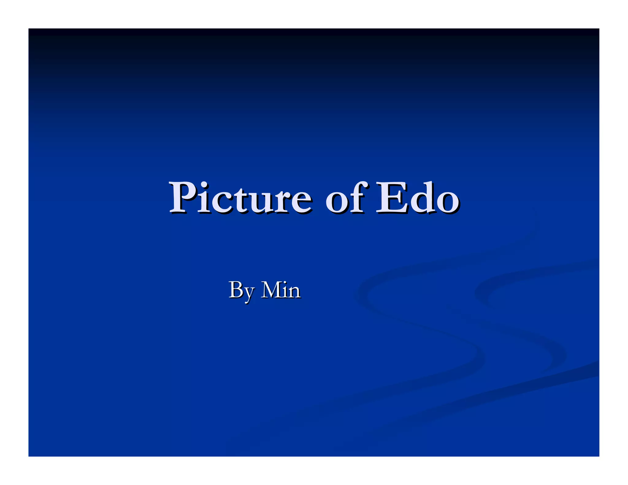 Picture of Edo | PDF