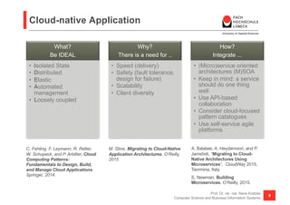 ClouNS - A Cloud-native Application Reference Model for Enterprise Architects | PDF | Cloud ...