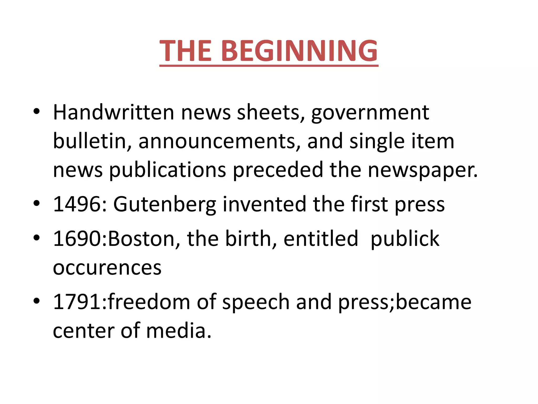 Importance of Newspapers | PPTX