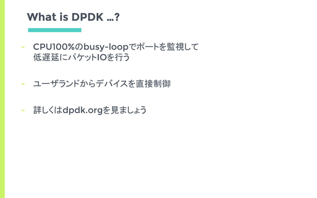 High Performance Networking with DPDK & Multi/Many Core | PPT