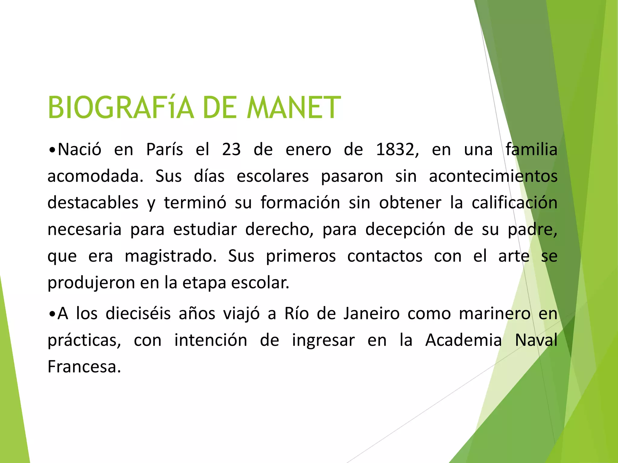 Edouard Manet | PPTX