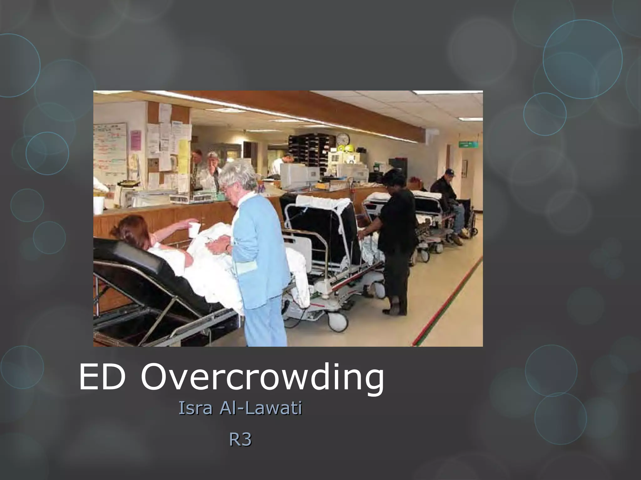 Ed overcrowding | PPT