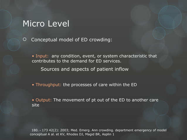 Ed overcrowding | PPT | Healthcare Industry | Industries