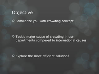 Ed overcrowding | PPT