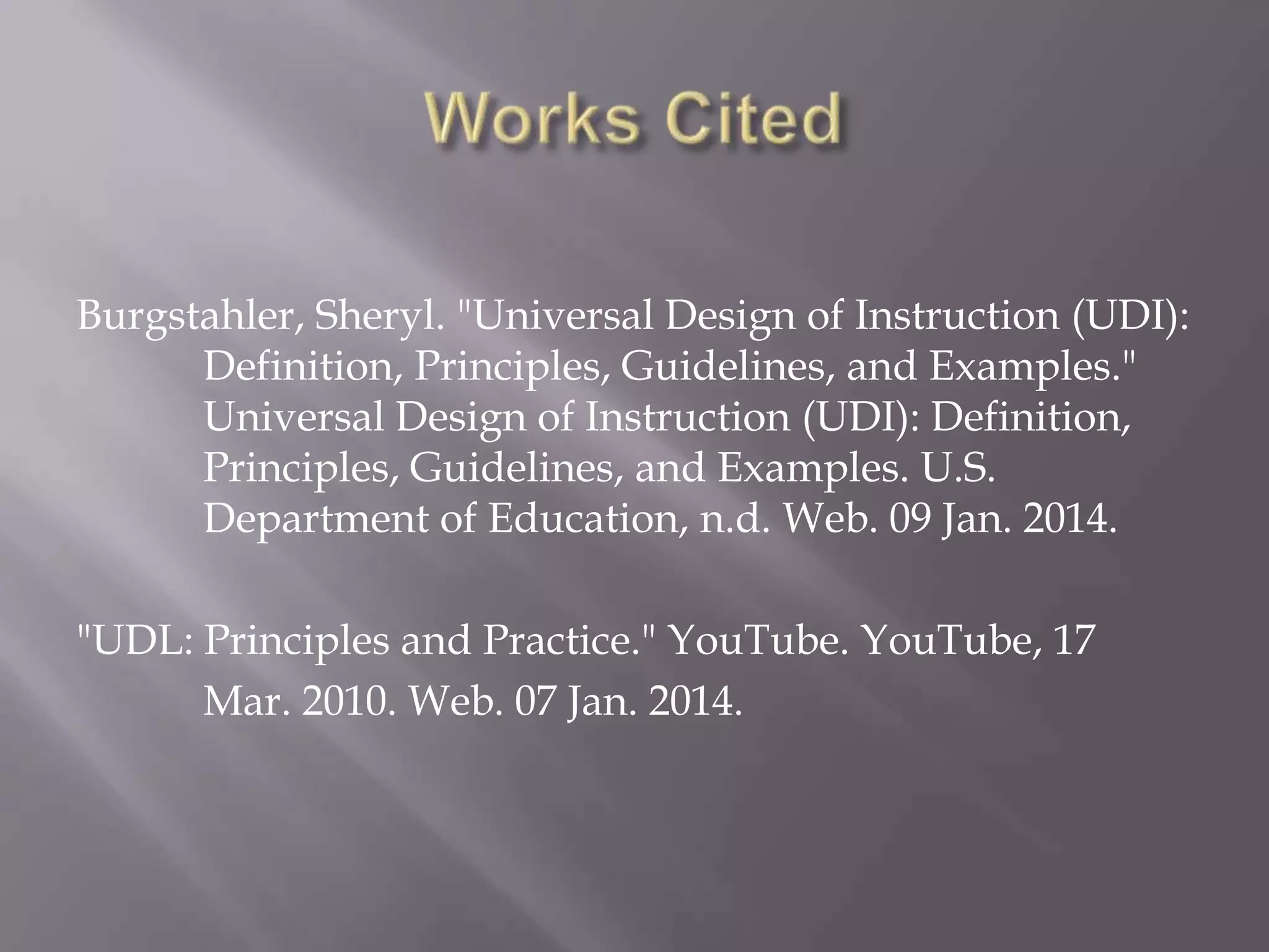 Edp 279 universal design | PPT