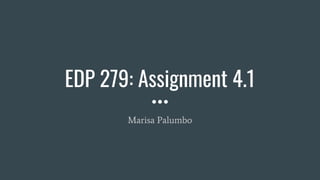 EDP 279 | PPT