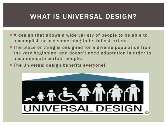 Edp 279 universal design | PPT